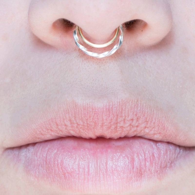 Fake Septum Ring - Etsy