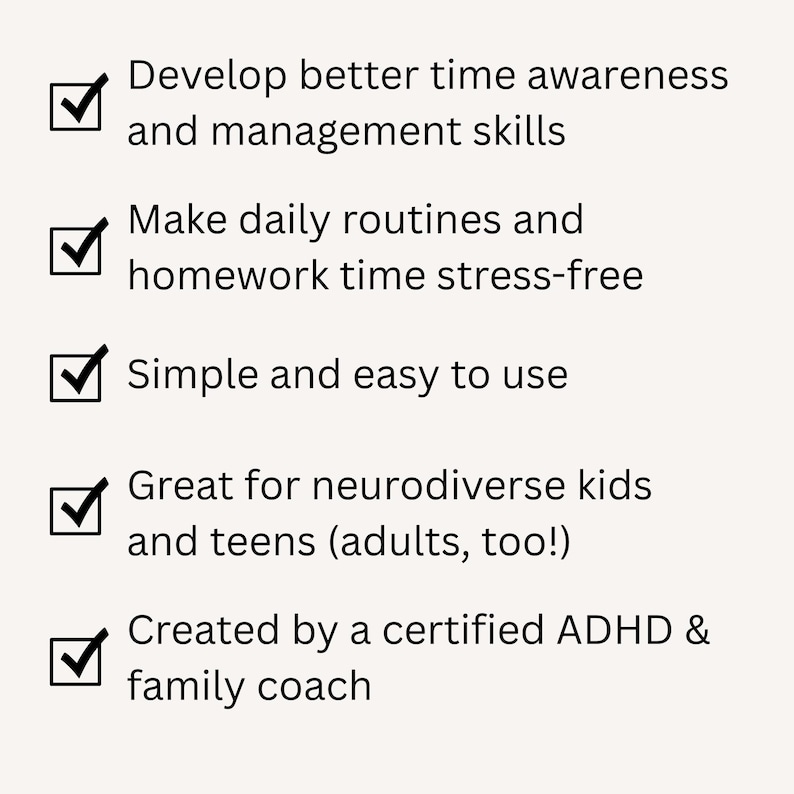 Task Time Estimation Worksheet | ADHD Executive Function Printable (PDF ...