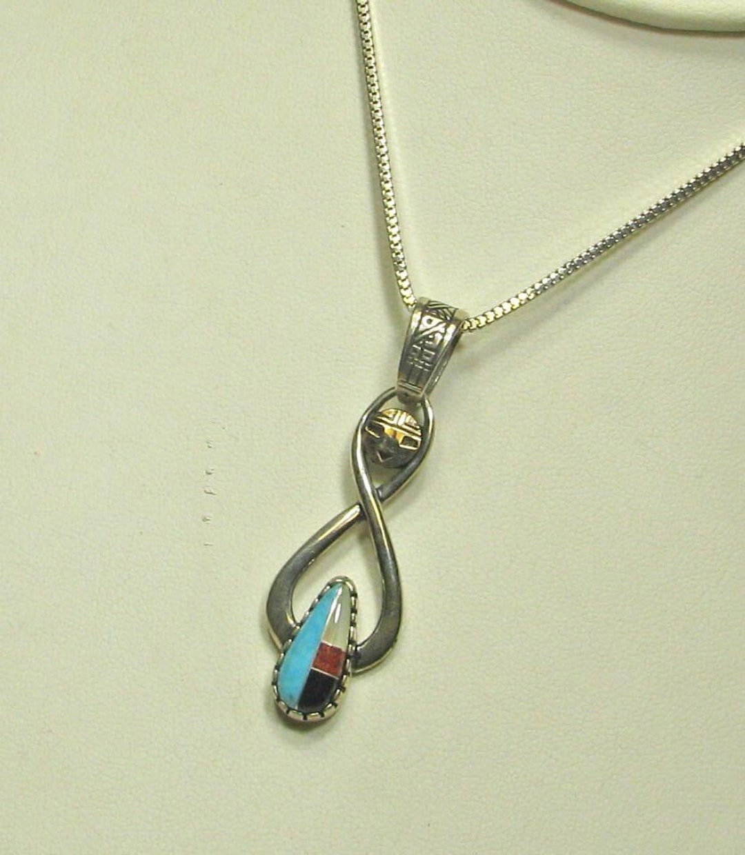 Roderick Tenorio Sterling Silver Native American Pendant - Etsy