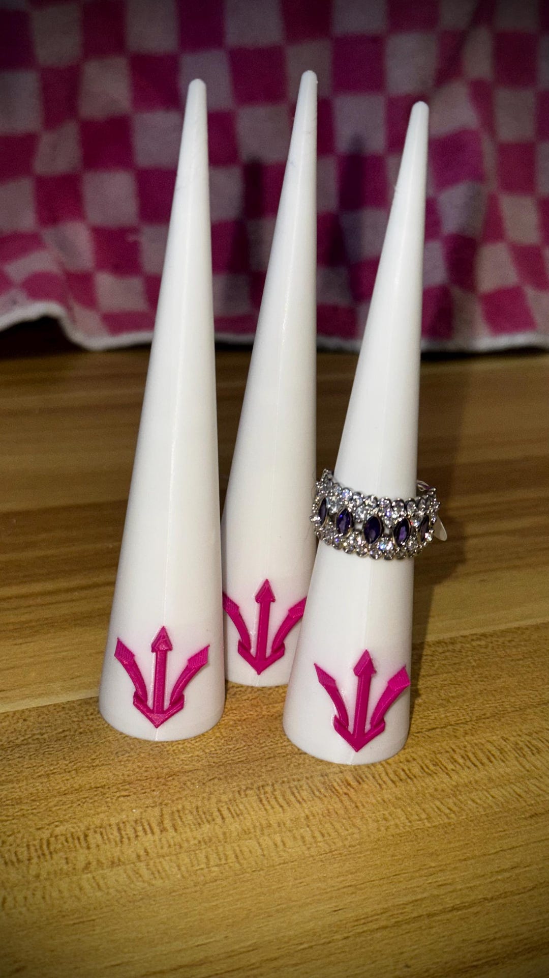 Extra Tall Ring Cones - Customizable - Etsy