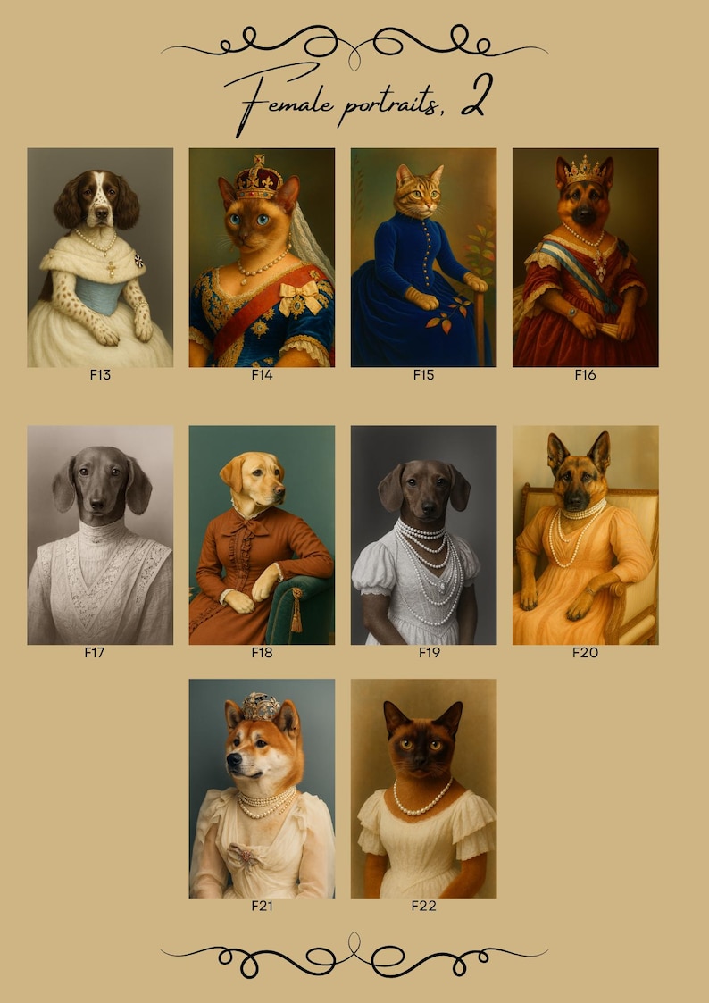 Custom Pet Portrait, Custom Dog Portrait in Military Uniform, Royal Pet ...