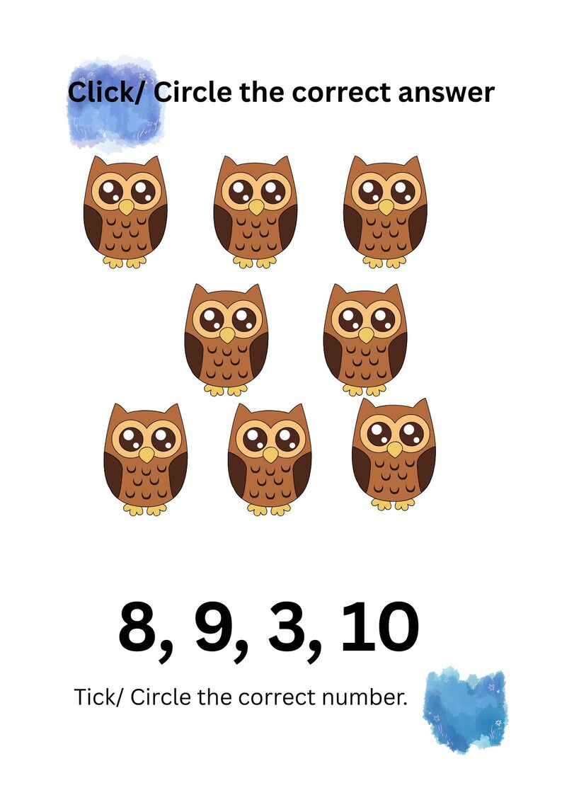 Preschool Numbers Workbook/ Counting, Tracing and Maths Worksheets for ...