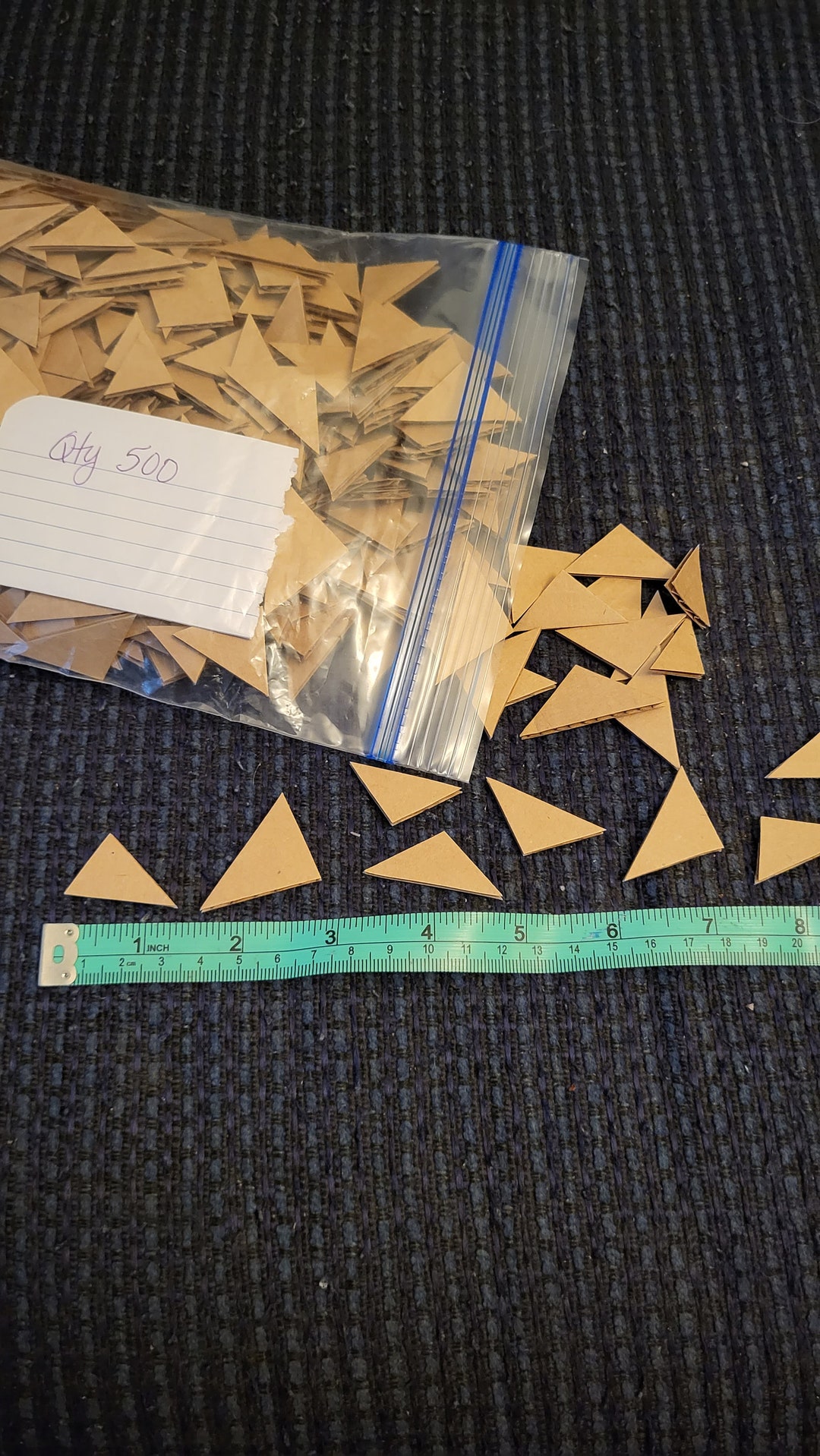 Cardboard Triangles - Etsy