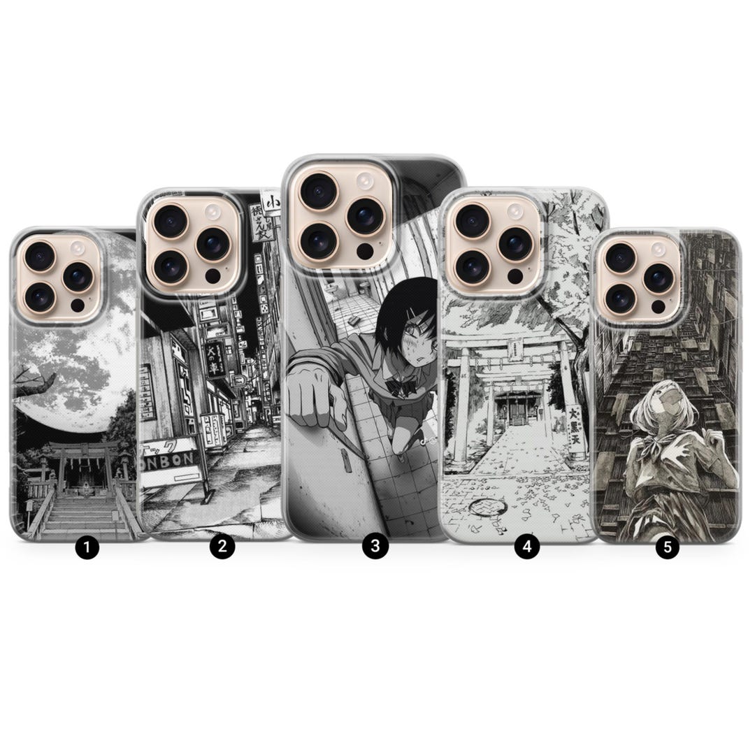 Manga Style Themed Phone Case Manga Art for Samsung S26 Ultra, Edge A37 ...