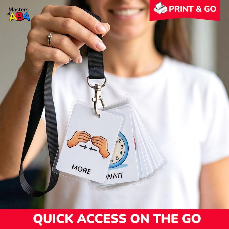 PECS Cards Pack, Visual Communication Cards for ABA, Autism and ...
