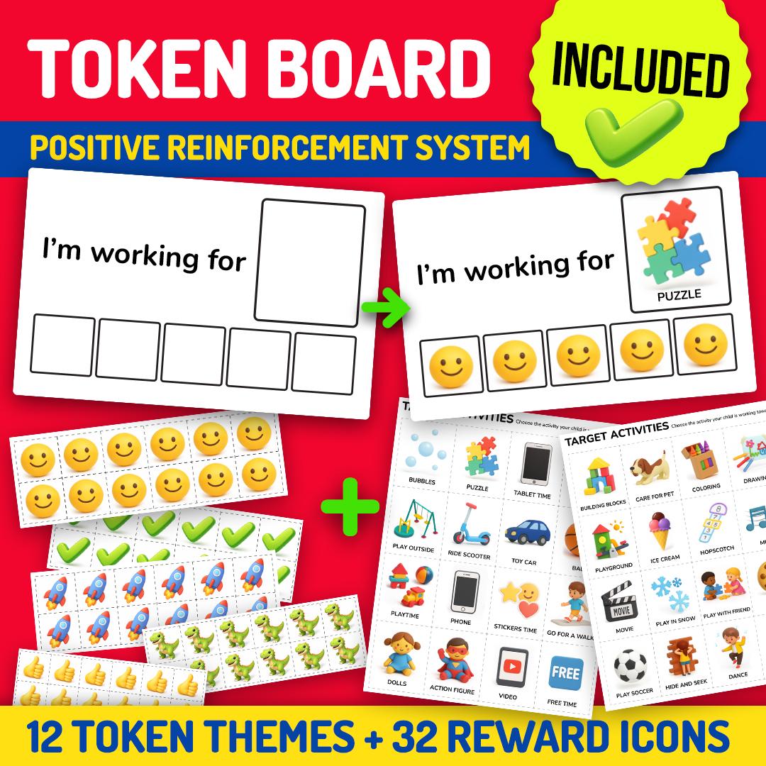 Visual Supports BASIC BUNDLE for ABA: Pecs Cards + First-then Board ...