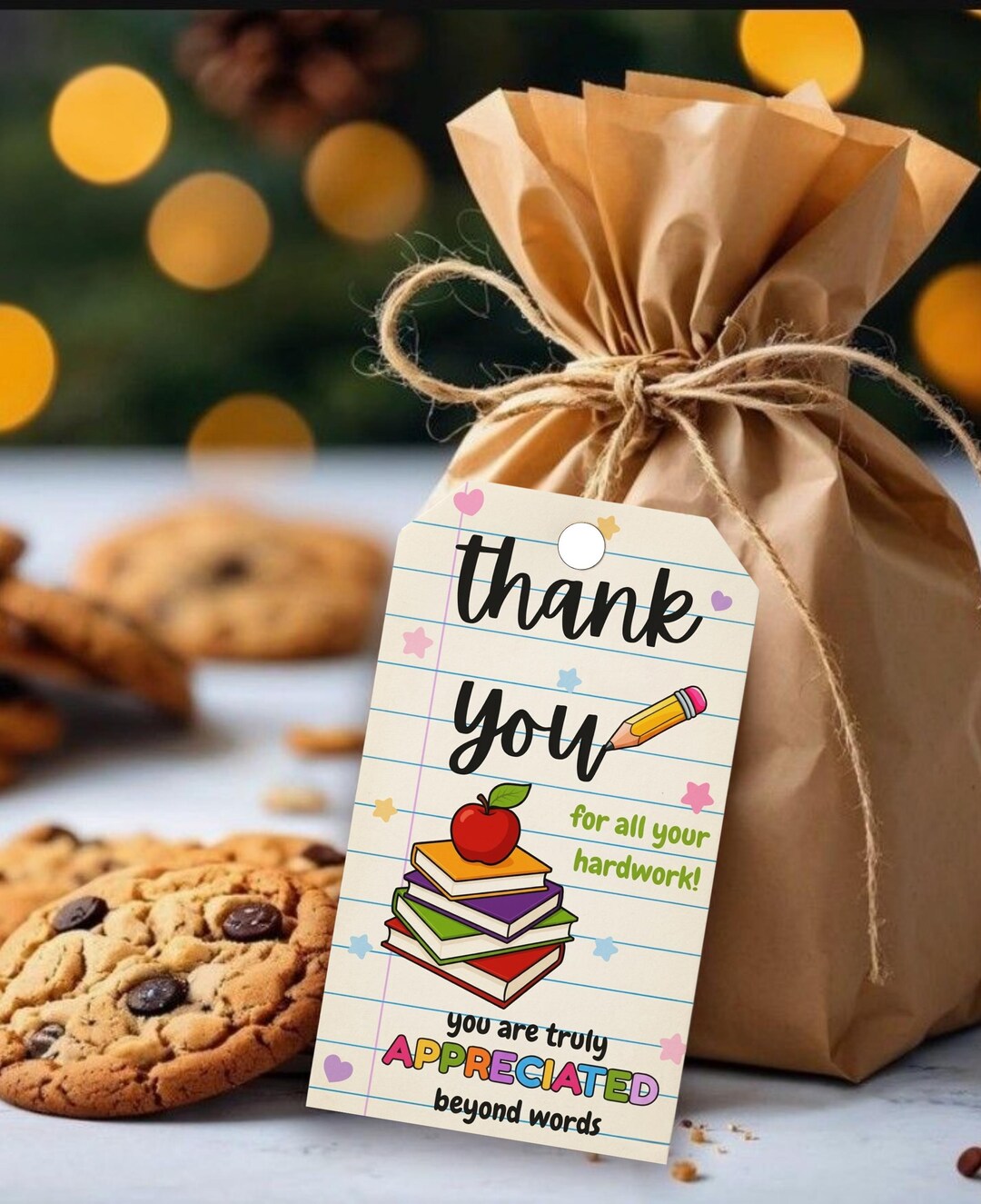 Teacher Appreciation Gift Tags Printable | Thank You Teacher Tags ...