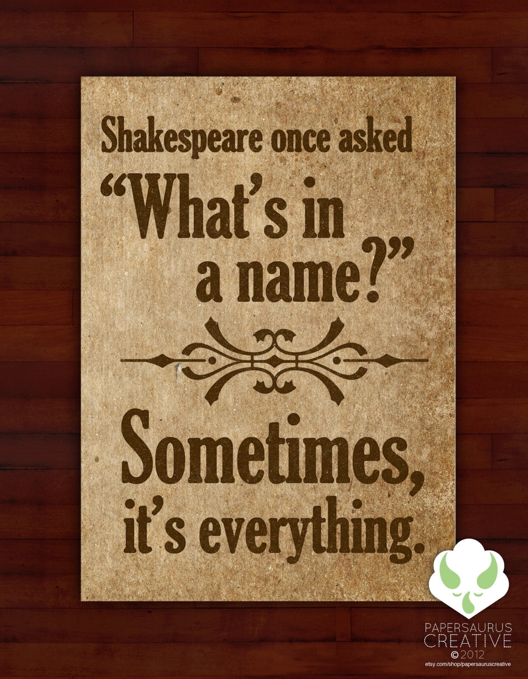 Greeting Card: What's in a Name, Sometimes, Everything — LGBT ...
