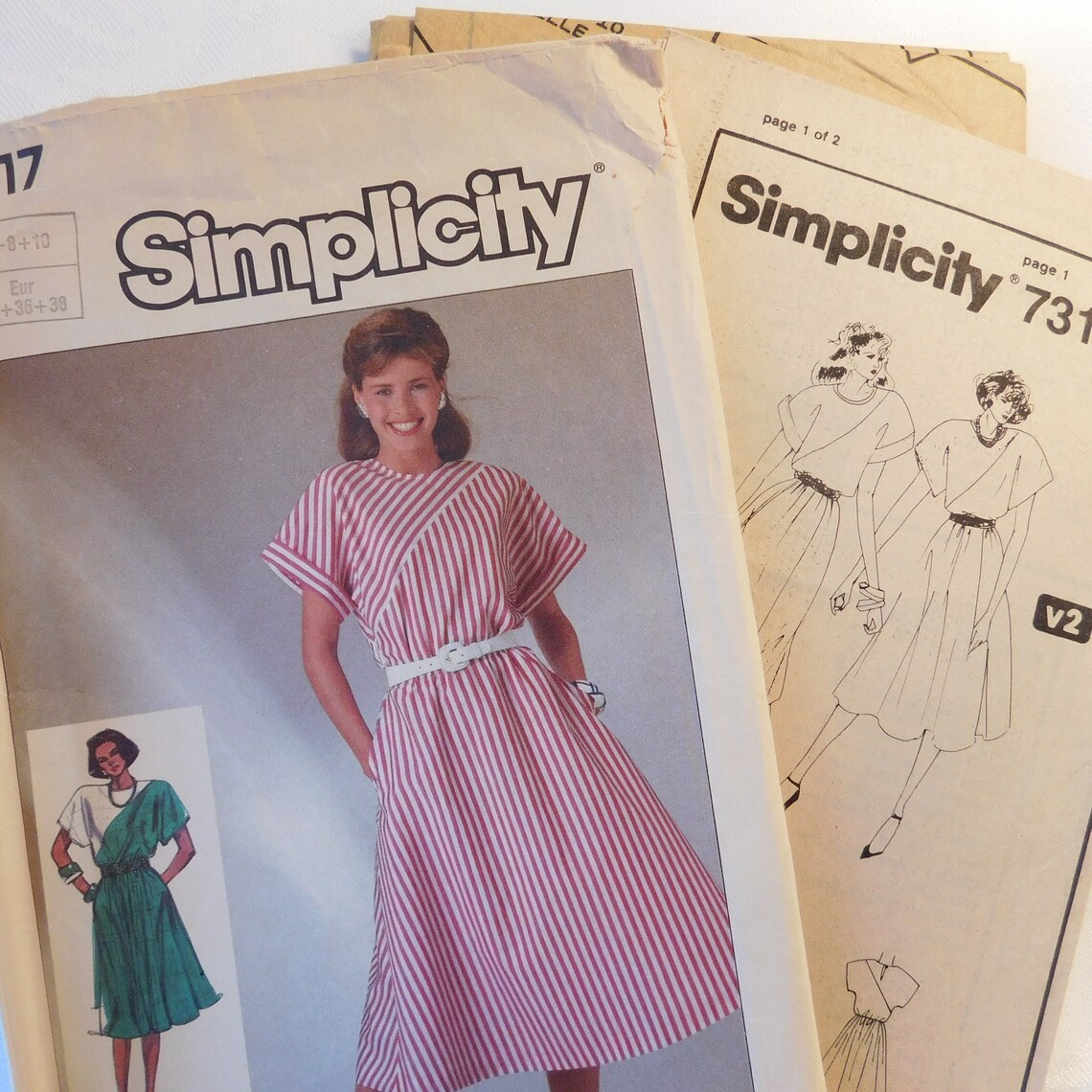 Vintage Simplicity Sewing Pattern 7317 Easy to Sew Womens - Etsy