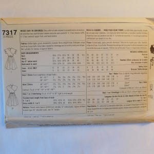 Vintage Simplicity Sewing Pattern 7317 Easy to Sew Womens - Etsy