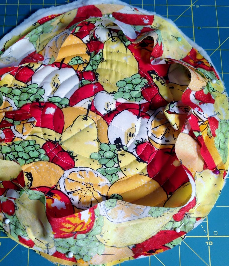 Microwave Bowl Cozy PDF Sewing Pattern and Tutorial Quilted - Etsy