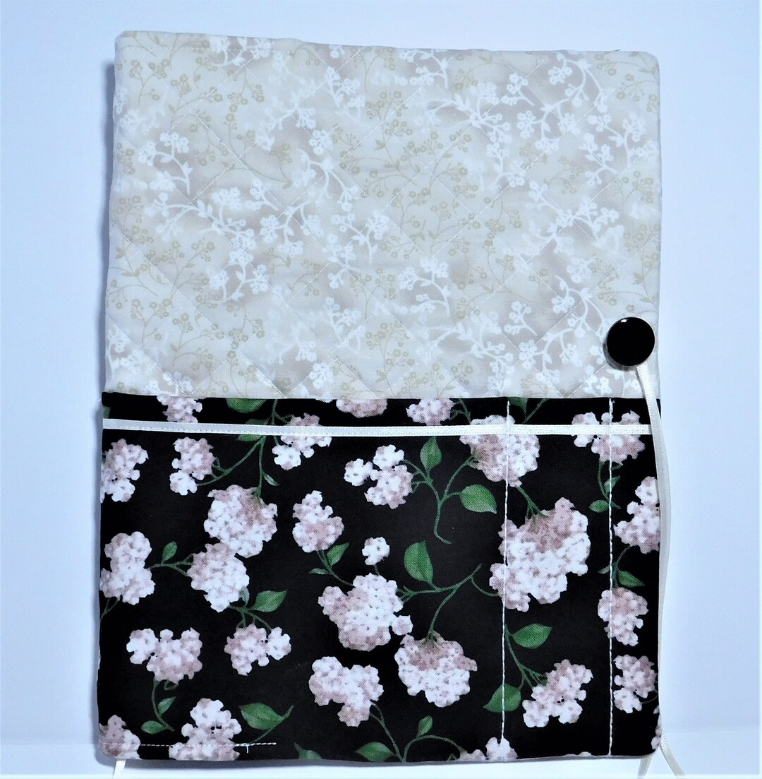 Floral Quilted Composition Book Cover: Handmade Journal, Recipe ...
