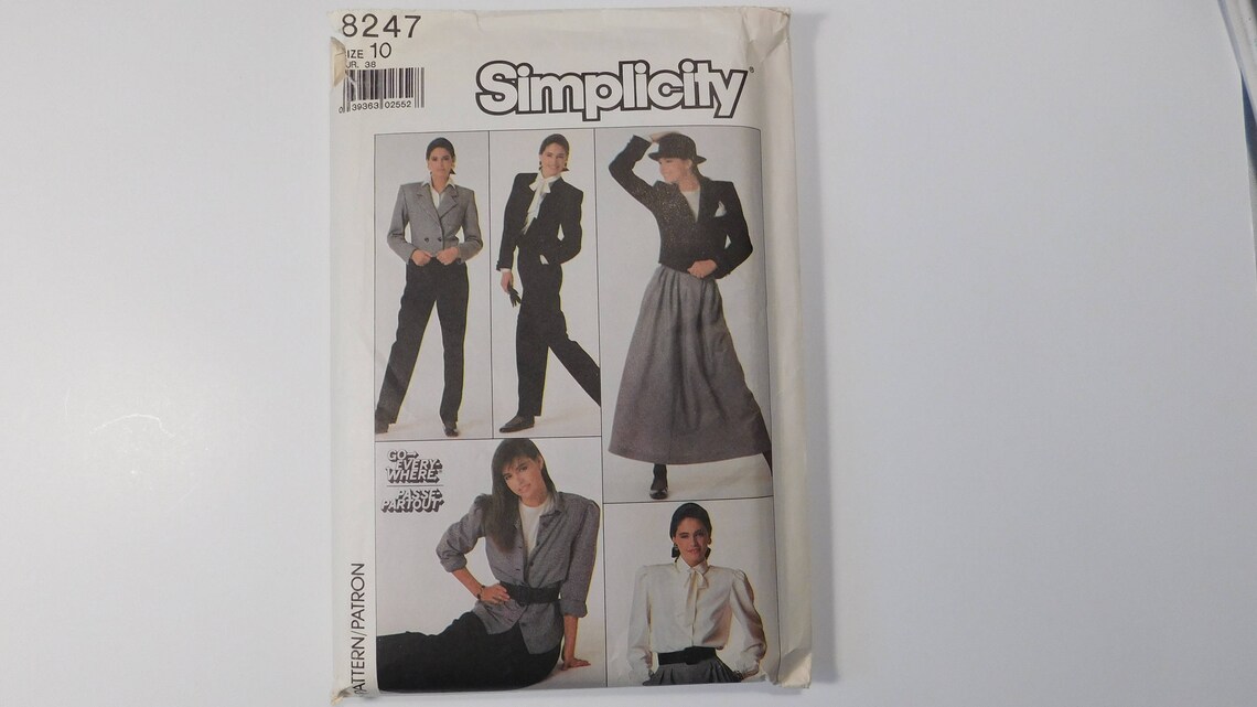 Vintage Simplicity Sewing Pattern 8247 Go Every-where Womens | Etsy