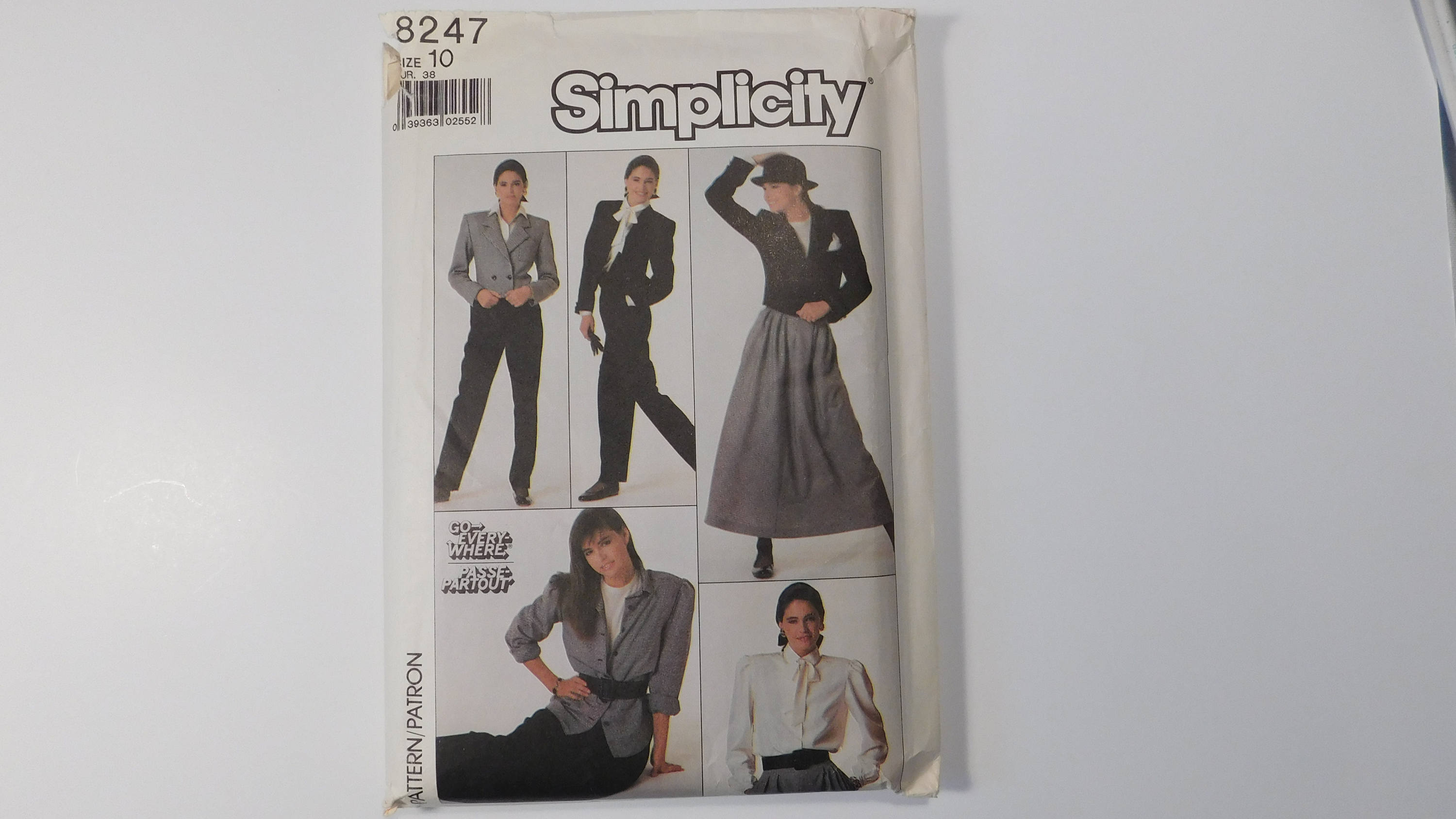 Vintage Simplicity Sewing Pattern 8247 Go Every-where Womens - Etsy