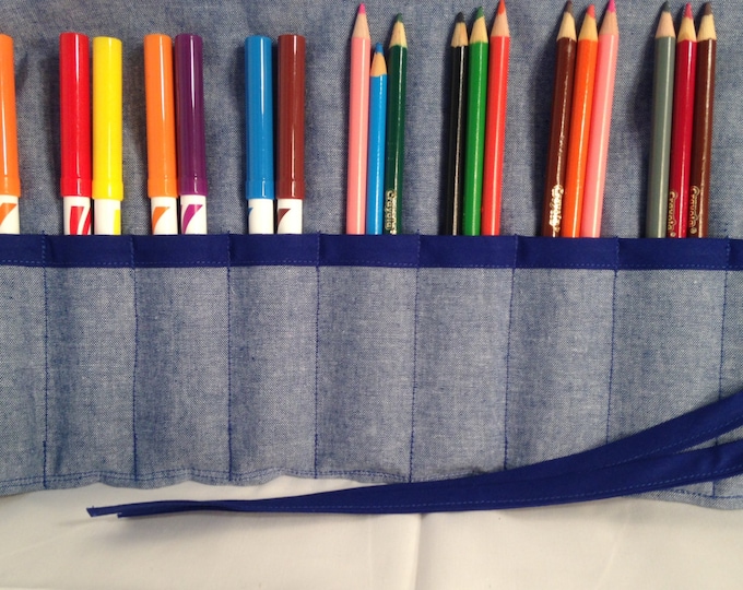 Pencil Roll PDF Pattern & Tutorial - Etsy Canada