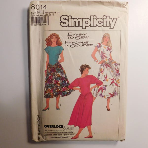 Simplicity 8014 - Etsy