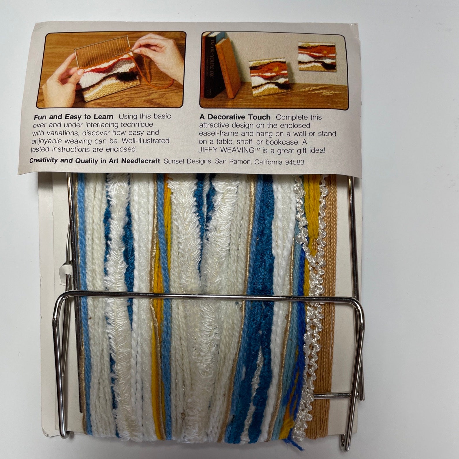 Jiffy Weaving ocean Sunrise Designed by Charlene Gerrish 4-3/4 X 4-3/4 ...