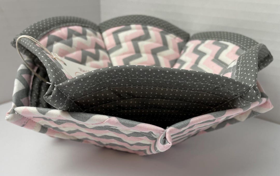 8" Microwave Bowl Cozy - Set of Two Microwave Bowl Cozies - Soup Bowl ...