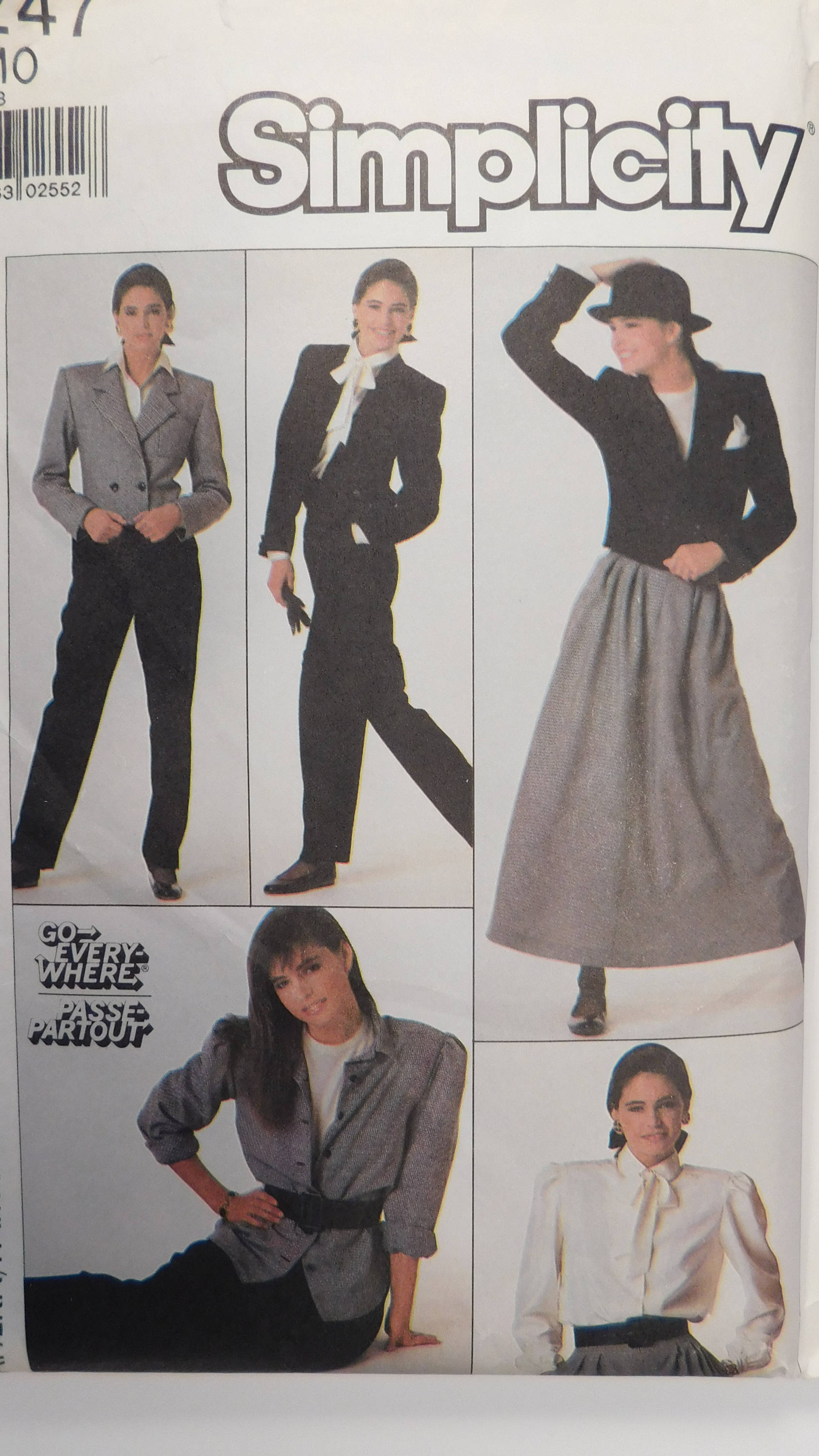 Vintage Simplicity Sewing Pattern 8247 Go Every-where Womens - Etsy