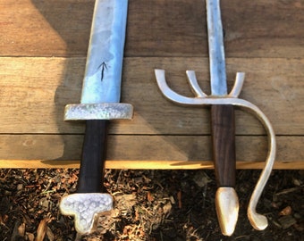 Hand Forged Long Swords - Etsy