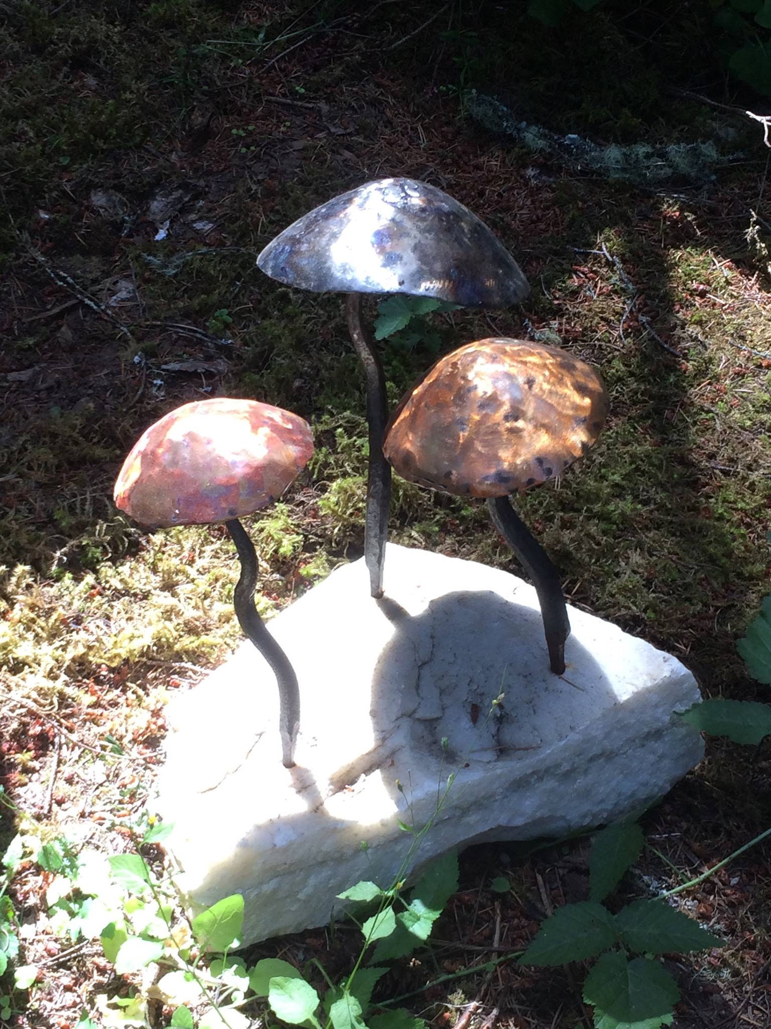 Magick Metal Mushrooms - Etsy