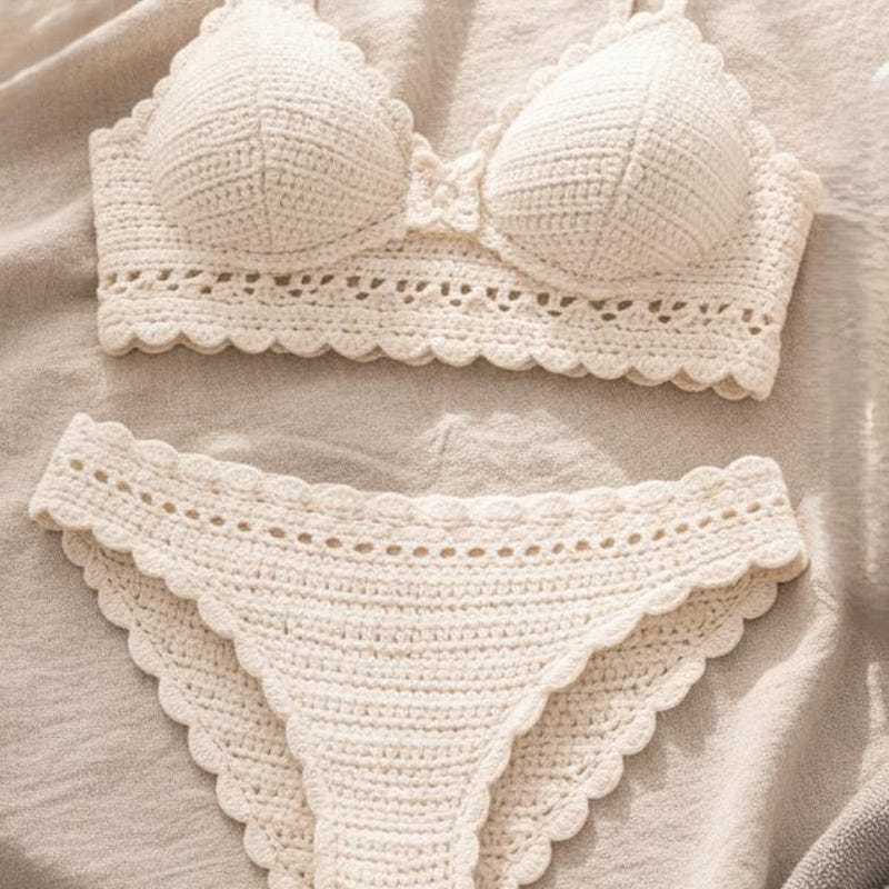 Crochet Bikini Set - Etsy
