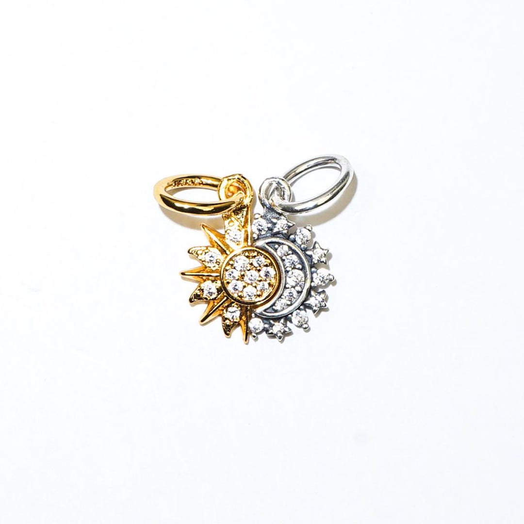 Pandora Splittable Sun Moon Dangle Charm - Etsy