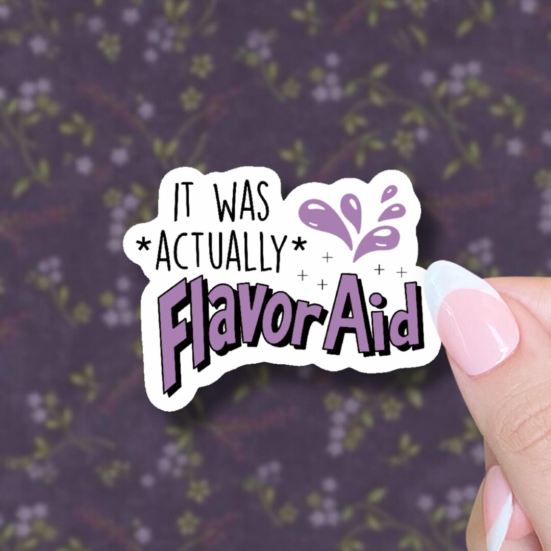 Jonestown True Crime Sticker // Dark Humor Sticker - Etsy