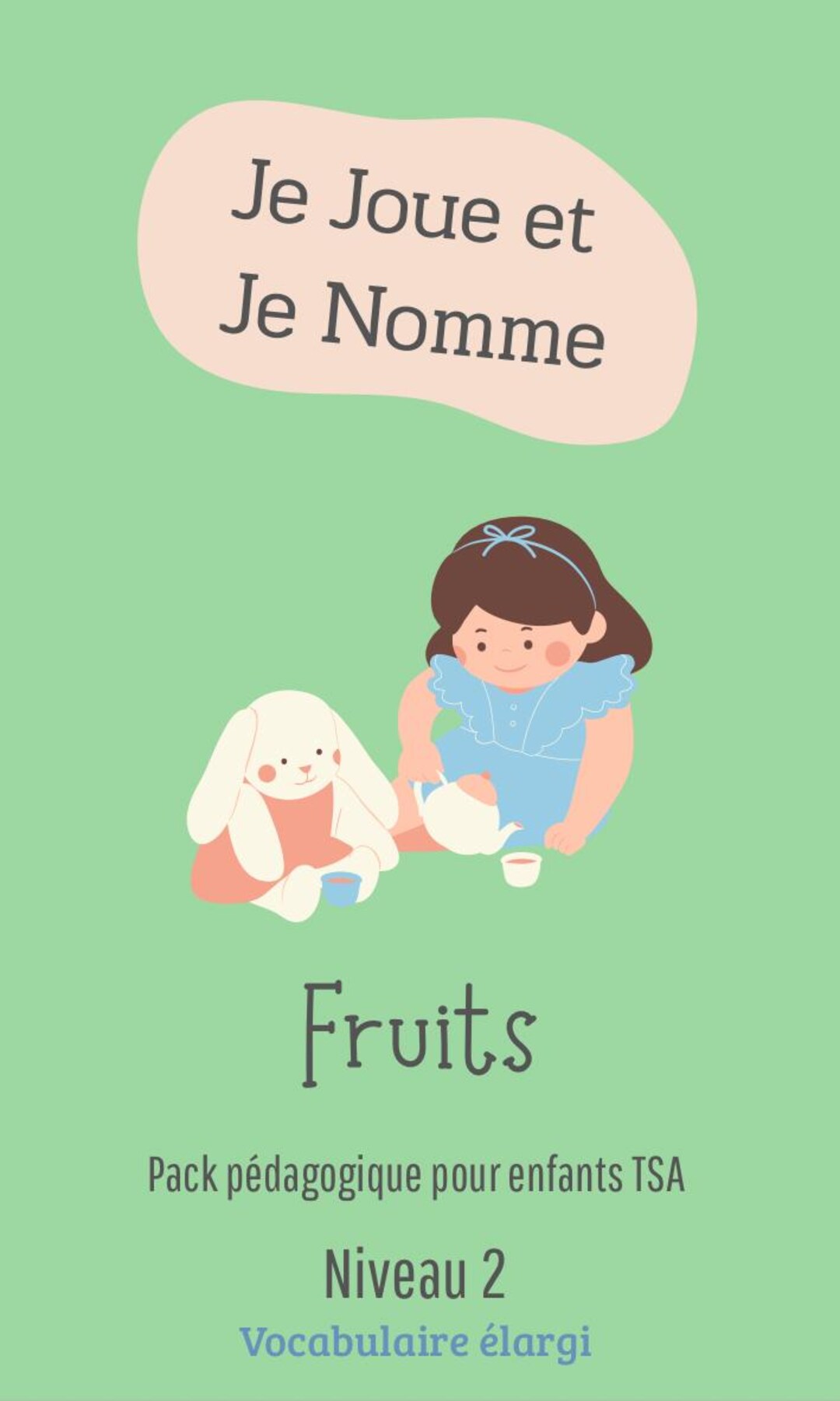 Educational Cards for Autism Spectrum Disorder (ASD) – Fruits LEVEL 2 ...