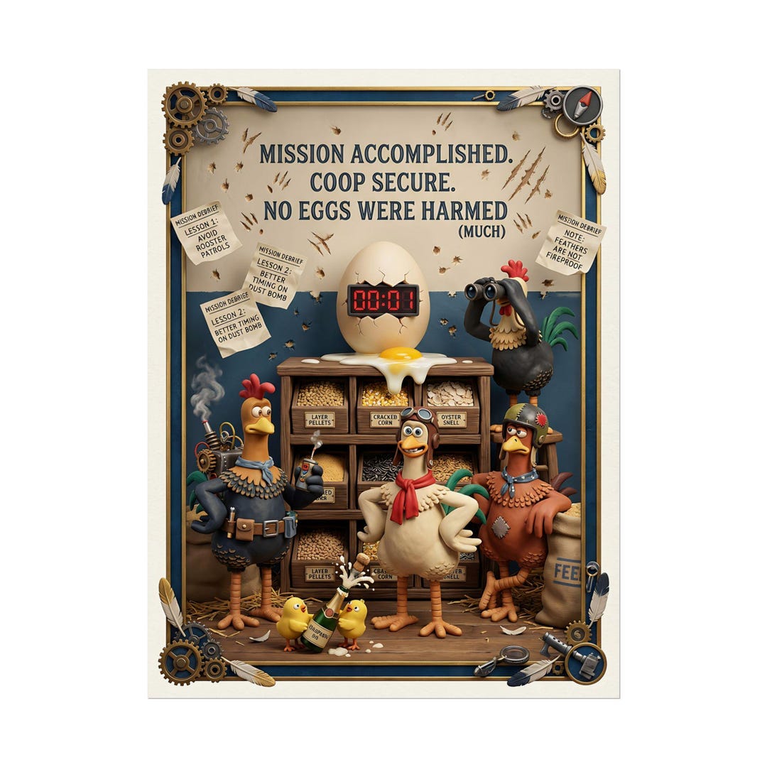 Mission Accomplished Coop Secure Rolled Poster Print | Mission Success ...
