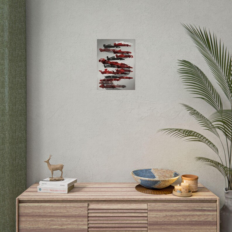 Decades of Dominance Rolled Poster Print | F1 Wall Art | Formula One ...