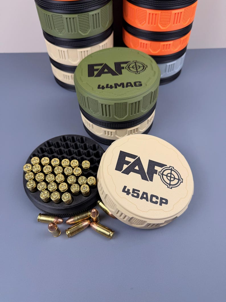 Stackable Ammo Storage Containers • Ammo Capsule • Pistol and Rifle ...
