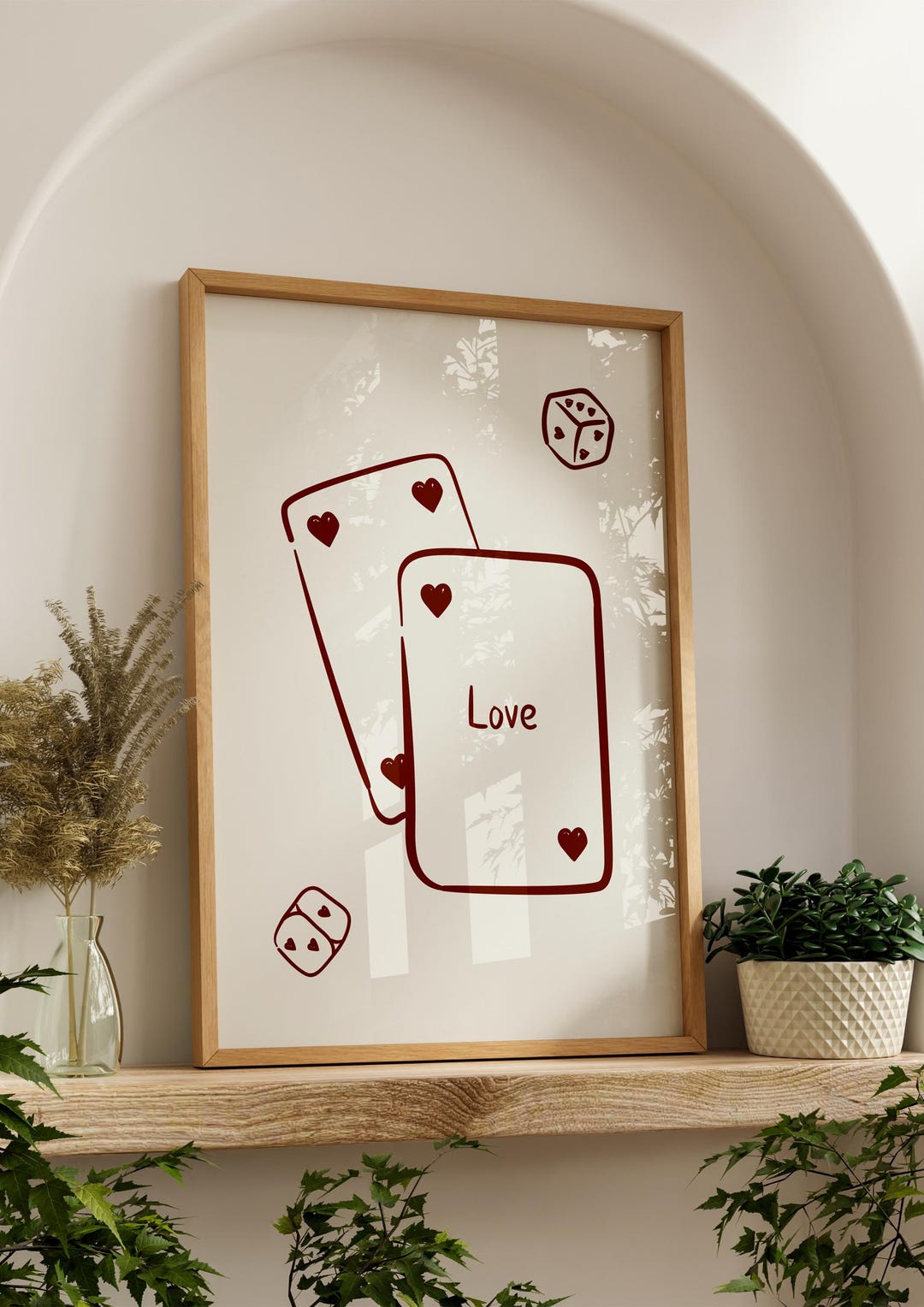 A4 Playing Cards & Dice Digital Download Wall Art PDF - Etsy