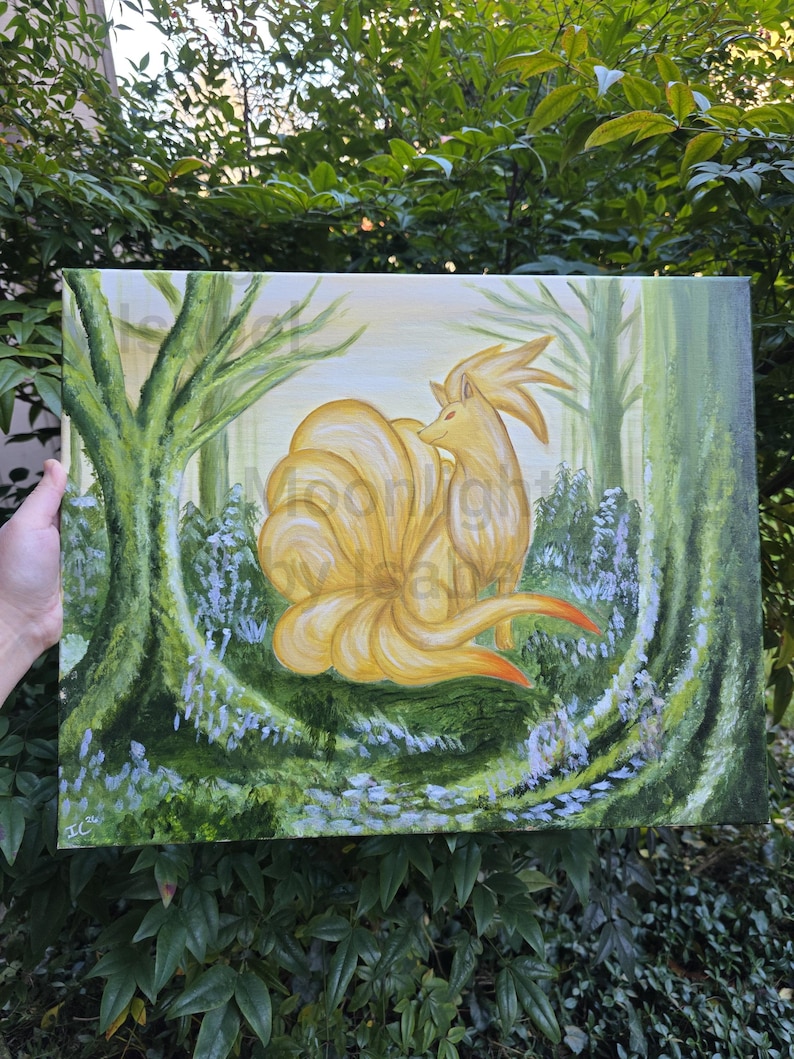 Pokémon Ninetales PRINTS 8x10 - Etsy