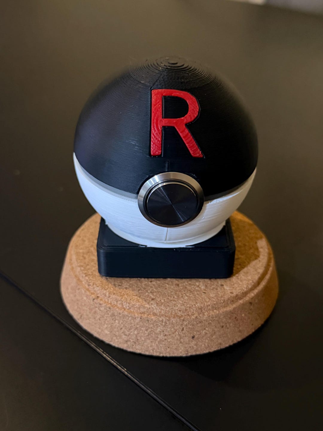 3d Printed Team Rocket Poke Ball - Etsy