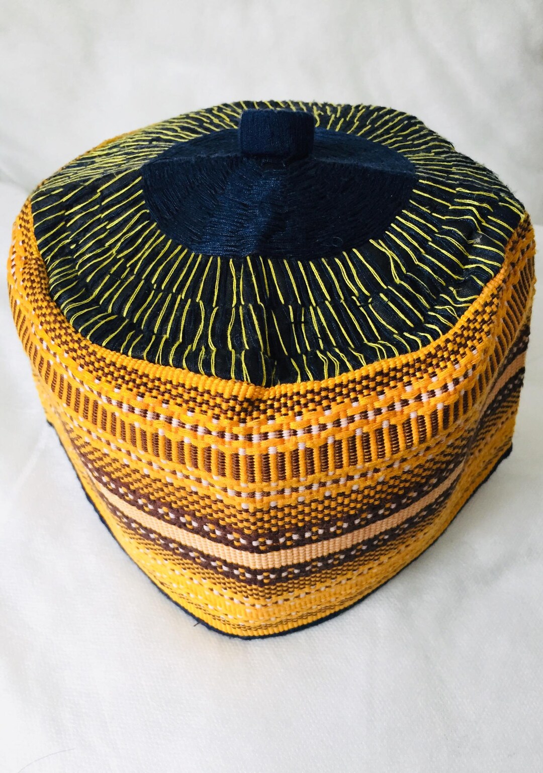 Northern Nigeria Fulani Hat/mallam Hat/muslim Cap/kufi Hat/north Ghana ...