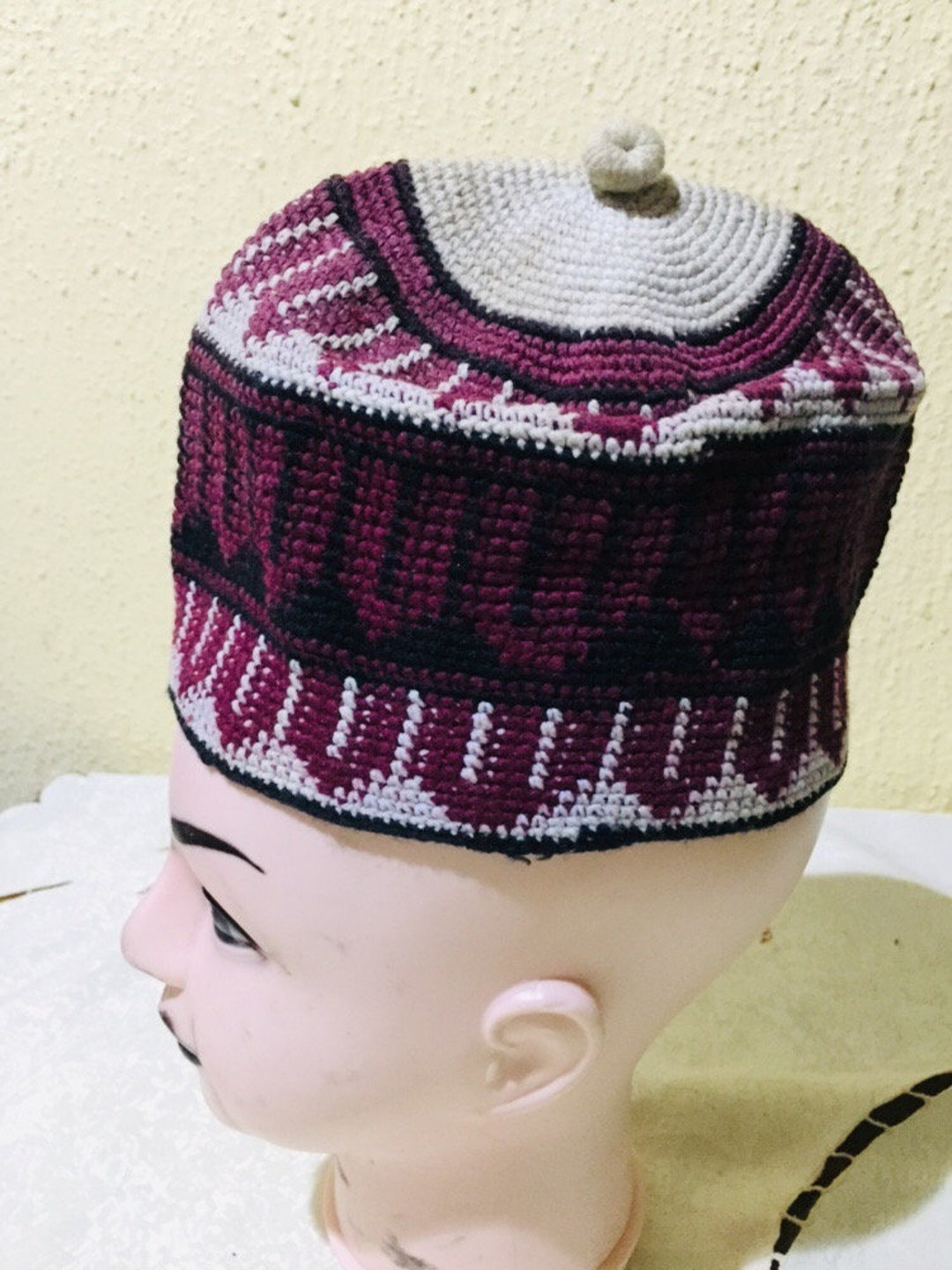 Red Kofi Cap/ Kufi Cap/prayer Cap/muslim Cap/aboki Cap/mallam Cap/red ...