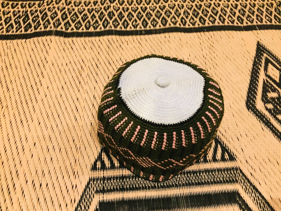 African Kofi Cap/ Green Kufi Cap/ Prayer Cap/muslim Cap/aboki - Etsy