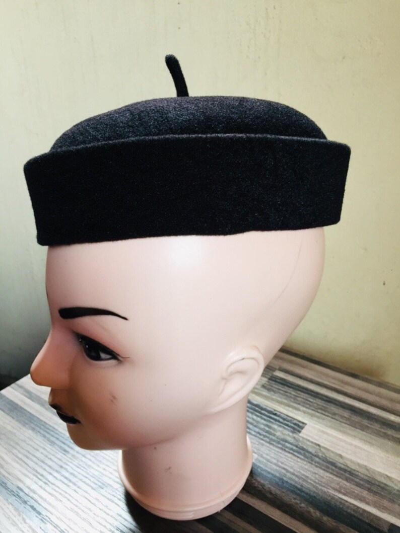 Black Traditional Igbo Nze Cap, Igbo Cap, Native Cap, African Cap ...