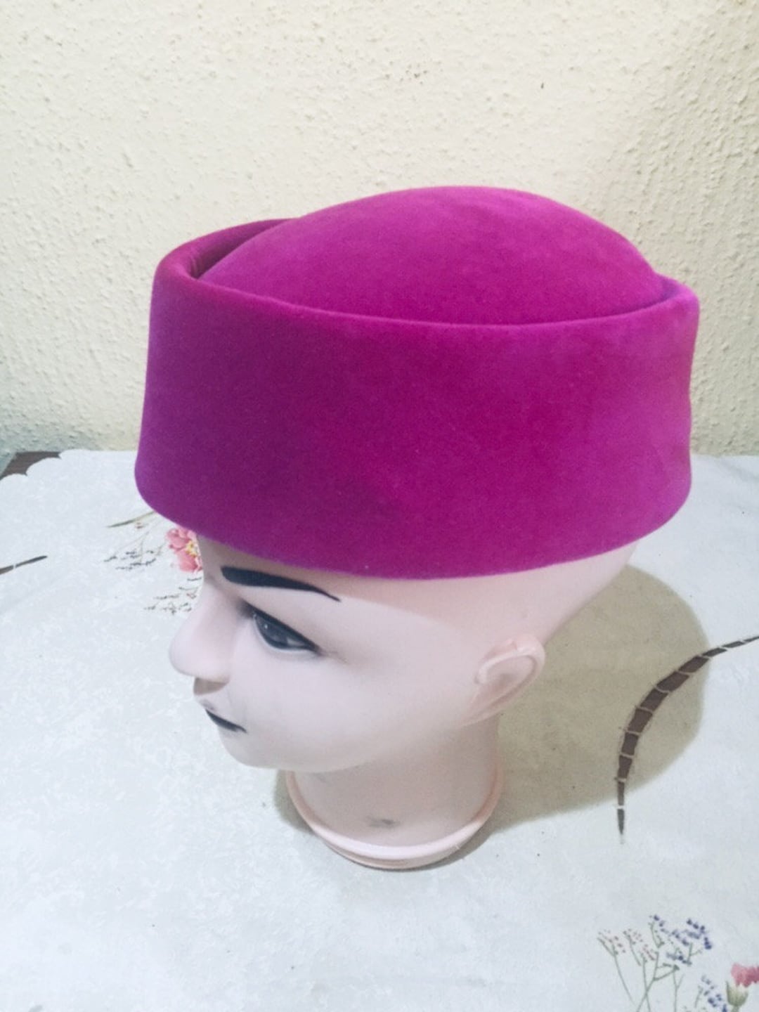 Purple Igbo Cap/purple Muslim Cap /purple Groom Hat/blue Senator Hat ...