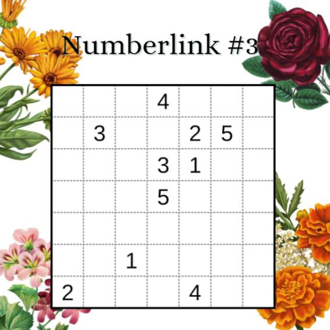 100 Easy Number Link Puzzles 3 to Print or Resell - PLR - Etsy