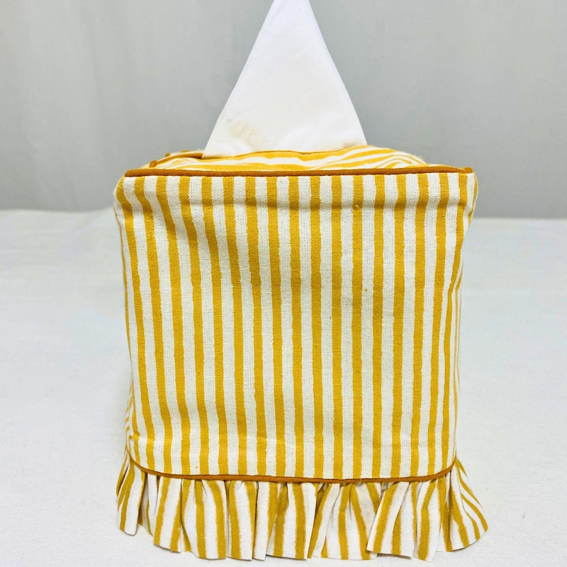 Ruffle Tissue Cover Box - Etsy