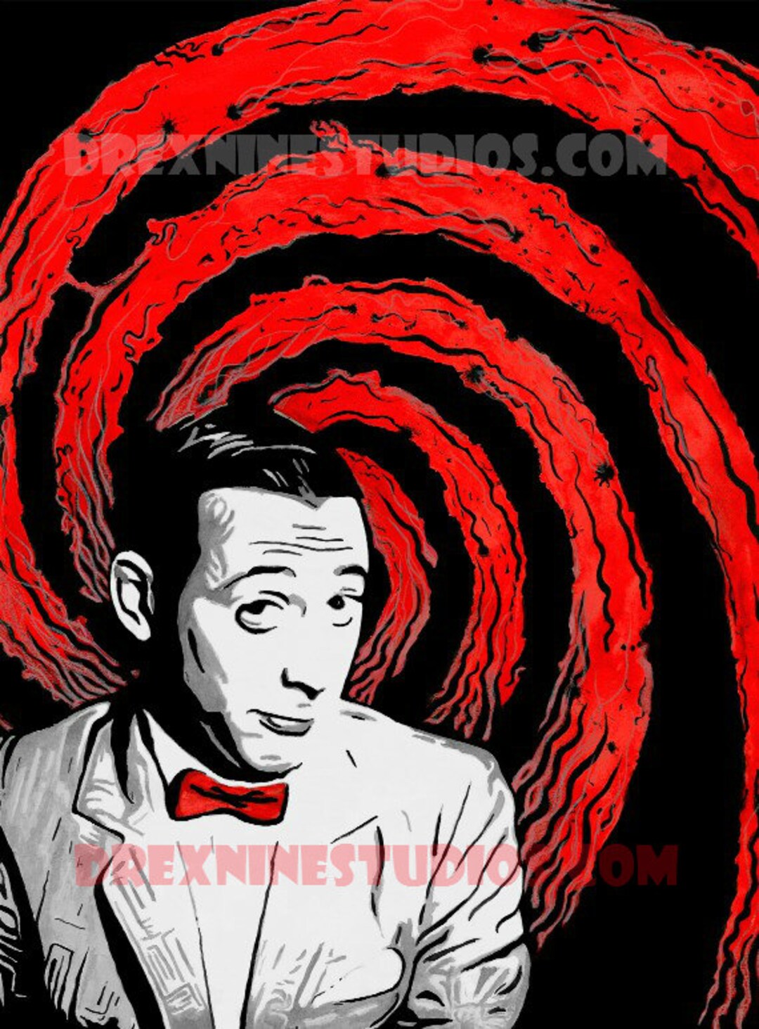 Paging Mr. Herman Limited Edition Signed Pee Wee Herman Print by Jason ...