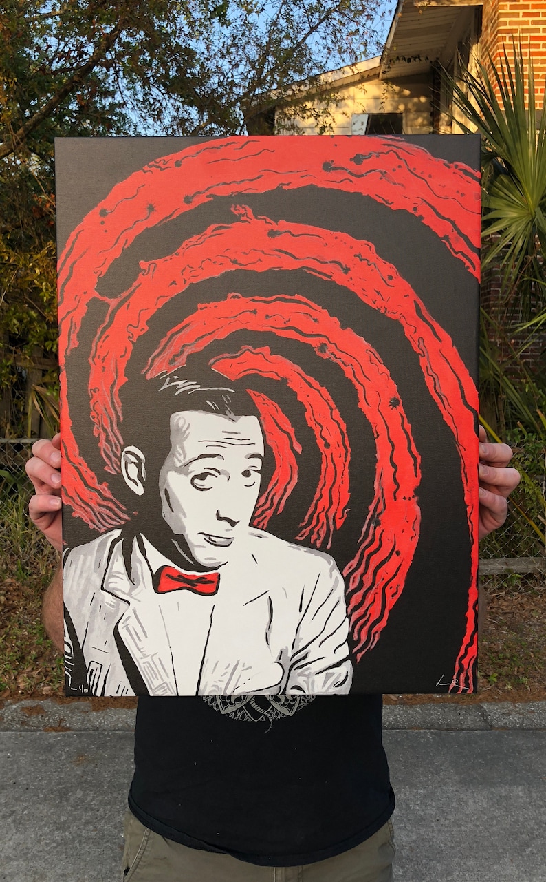 Paging Mr. Herman Limited Edition signed canvas print by Jason | Etsy