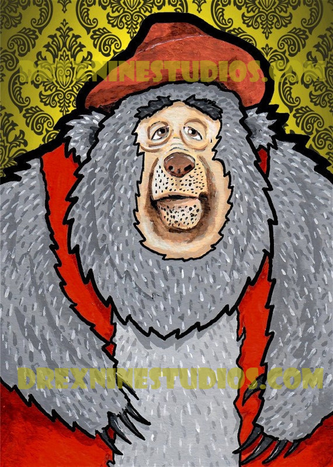 Disney Favorites Portrait Series: Big Al by Jason Selezinka - Etsy