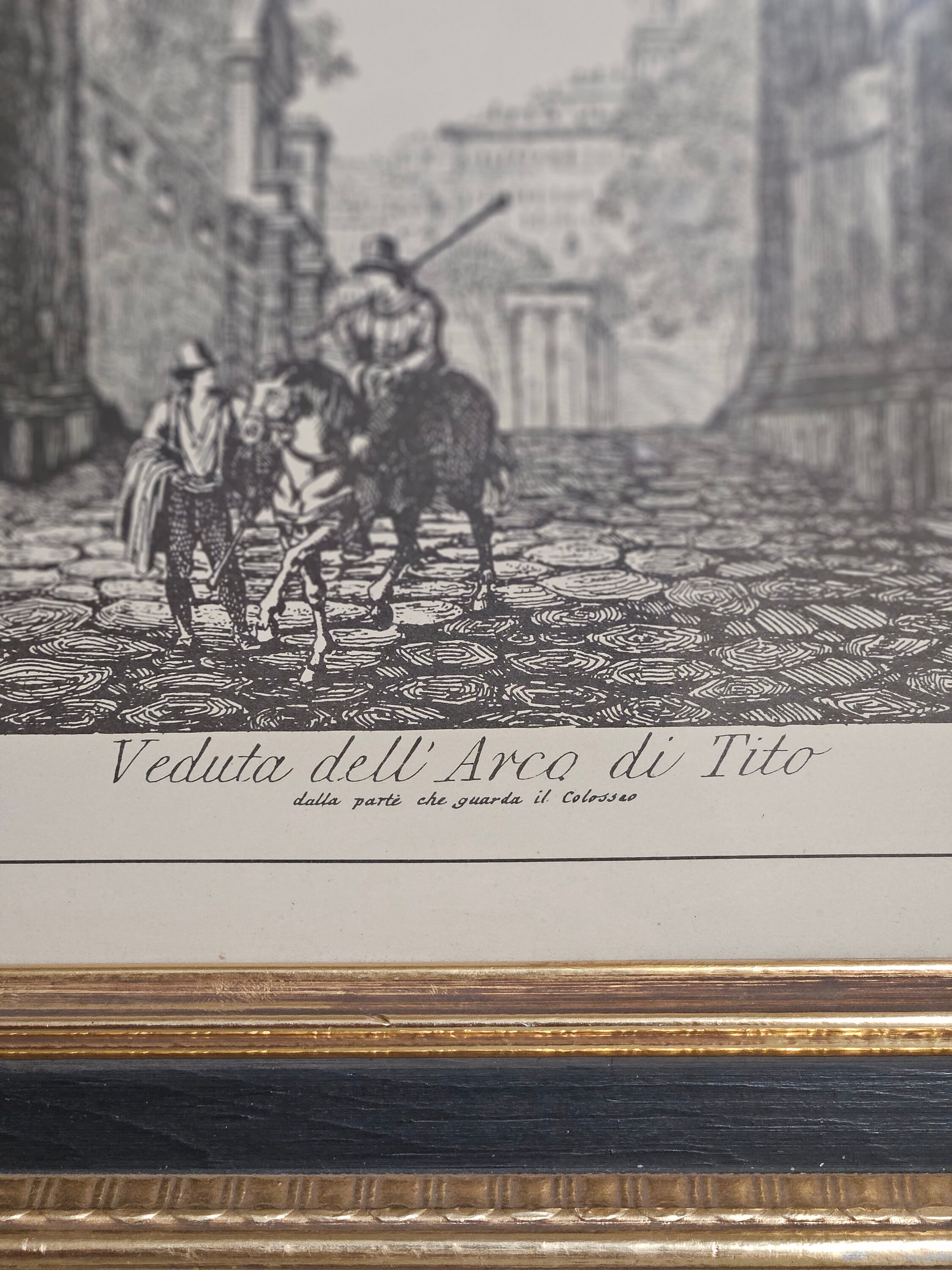 Luigi Rossini Veduta Dell Arco Di Tito Arch Roma 1819 - Etsy