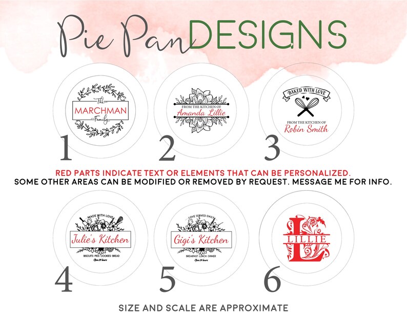Personalized Pie Plate With Lid: Custom Engraved Bakeware Gift - Etsy