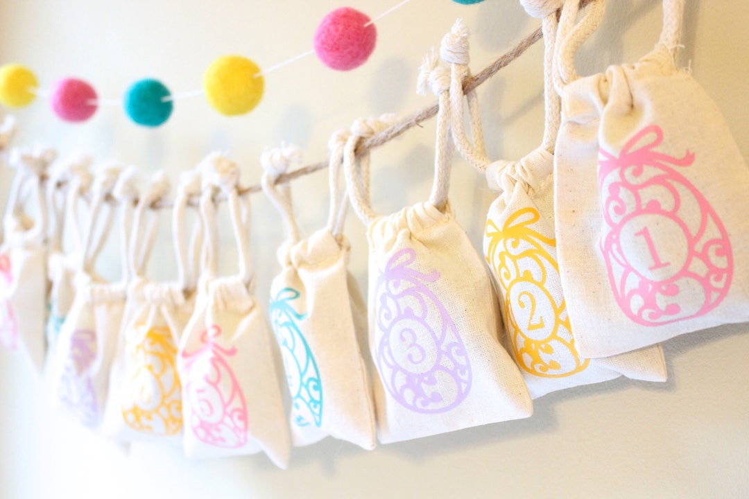 Easter Garland Advent Calendar Countdown to Easter Activity for ...