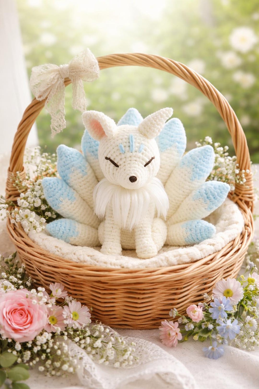 Crochet Kitsune Pattern, Crochet Fuyuko the Kitsune Pattern Digital PDF ...