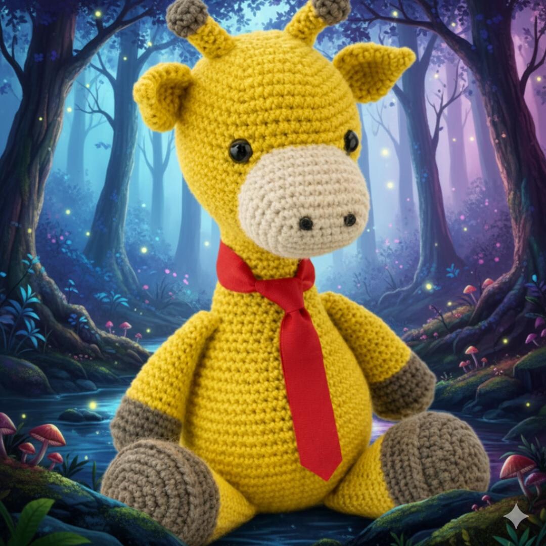 Stanley the Giraffe Crochet Pattern - Etsy